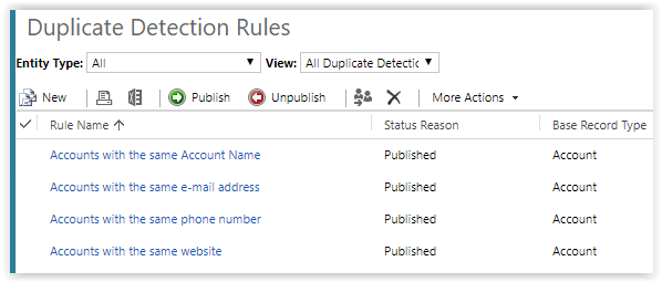 Duplicate Detection Rules Disabled After Hotfix All My Systems