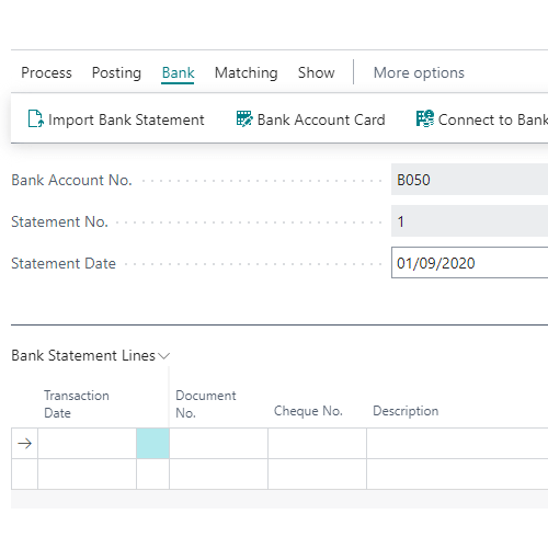 Process Bank Statements Automatically in Business Central - AMS