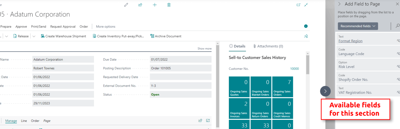 How To Personalise Business Central Screens - All My Systems