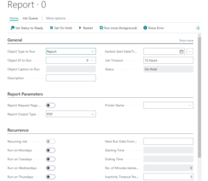 How To Run Reports In Business Central - All My Systems